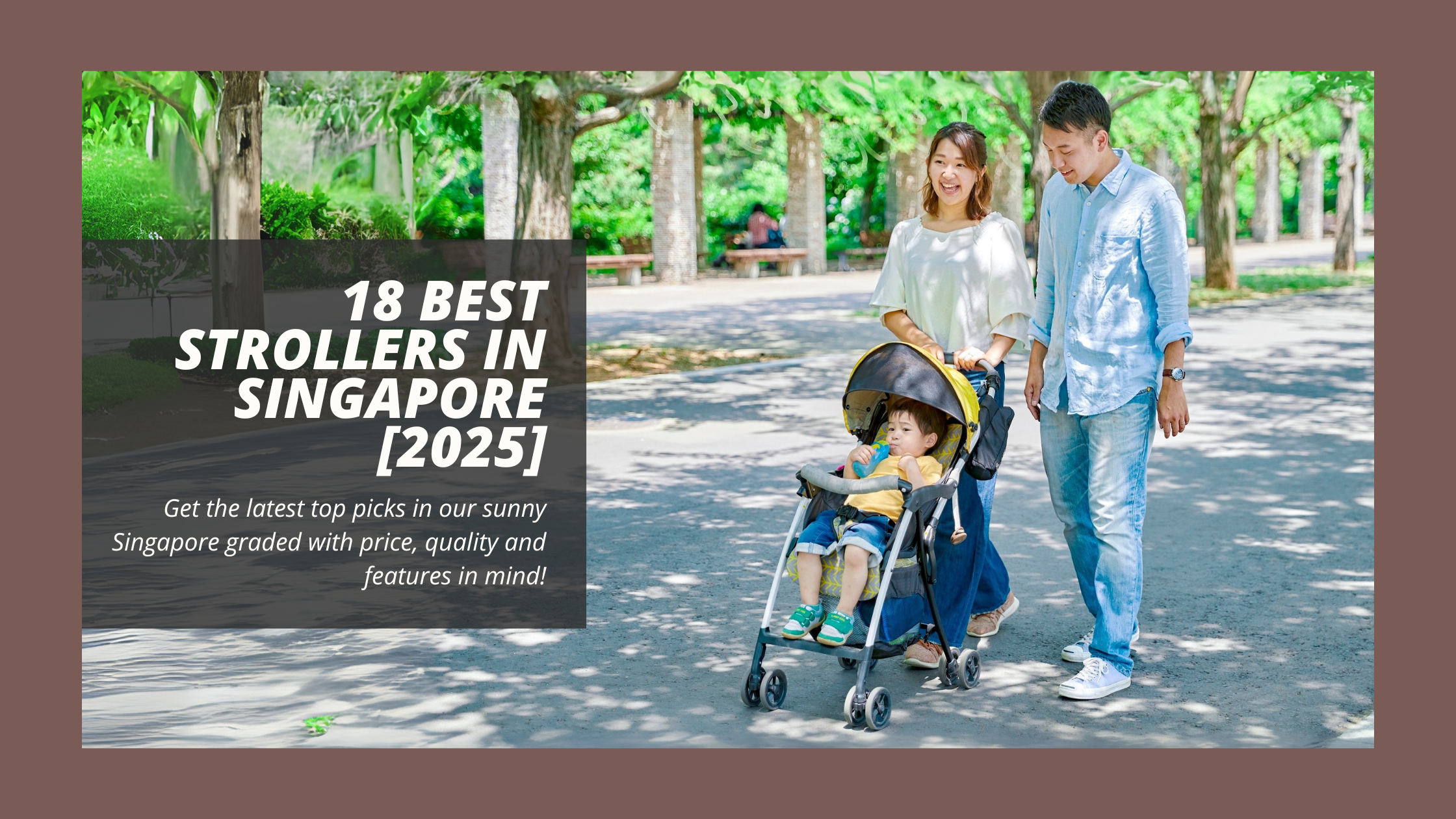 18 Best Strollers in Singapore [2025] – Modern Home Singapore