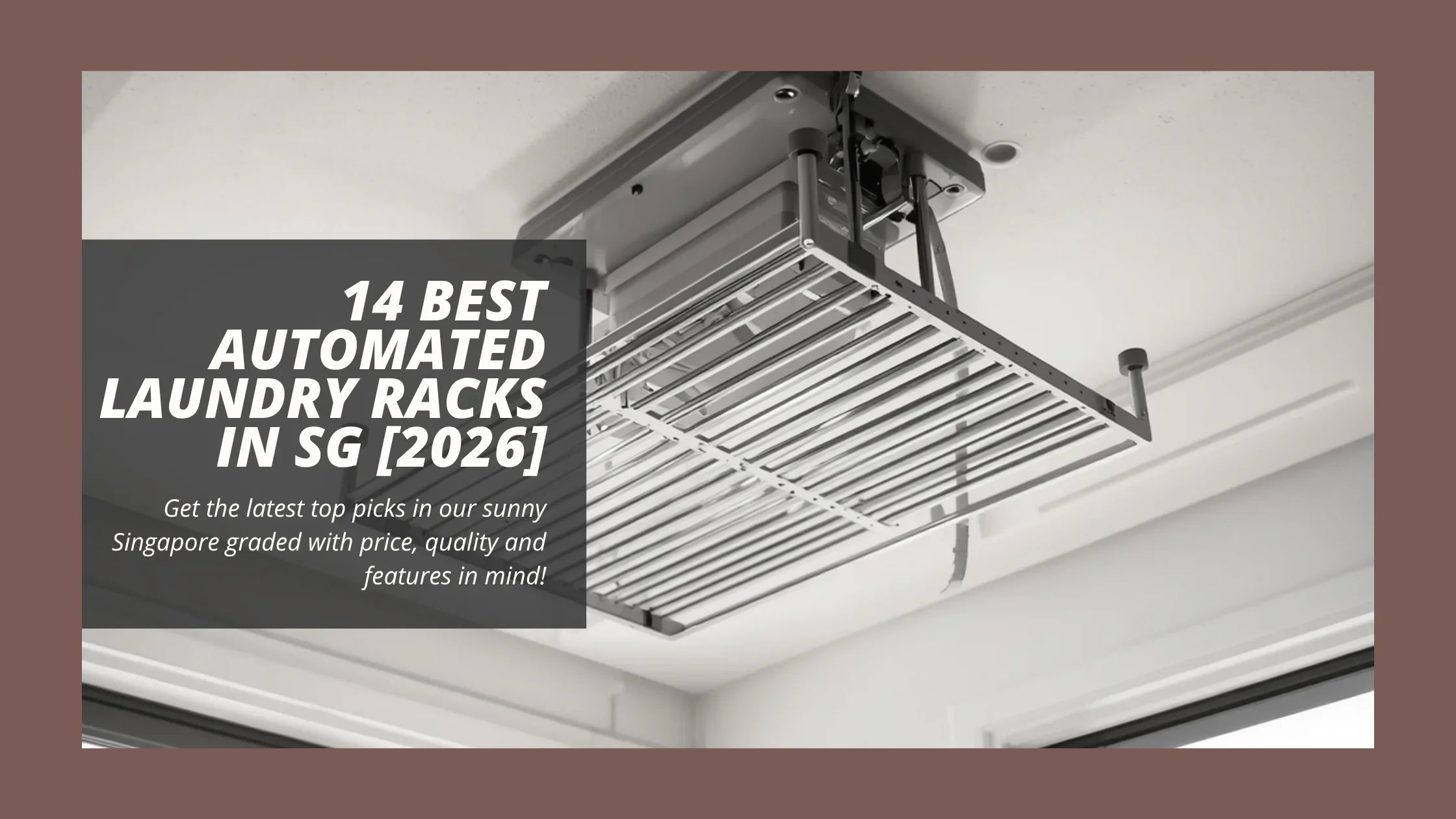 14 Best Automated Laundry Racks in Singapore [2026] – Modern Home Singapore