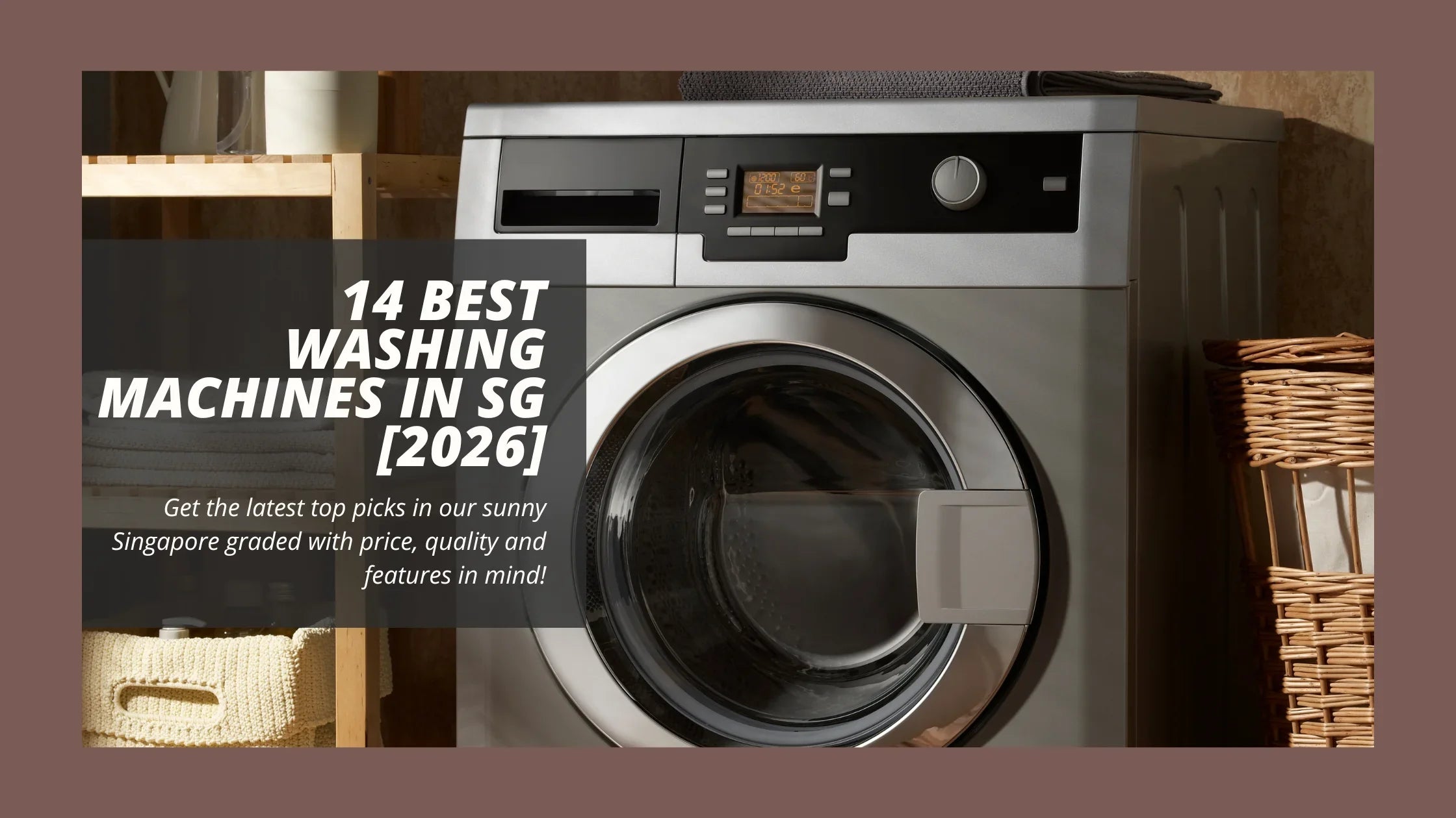 14 Best Washing Machines in Singapore [2026] – Modern Home Singapore