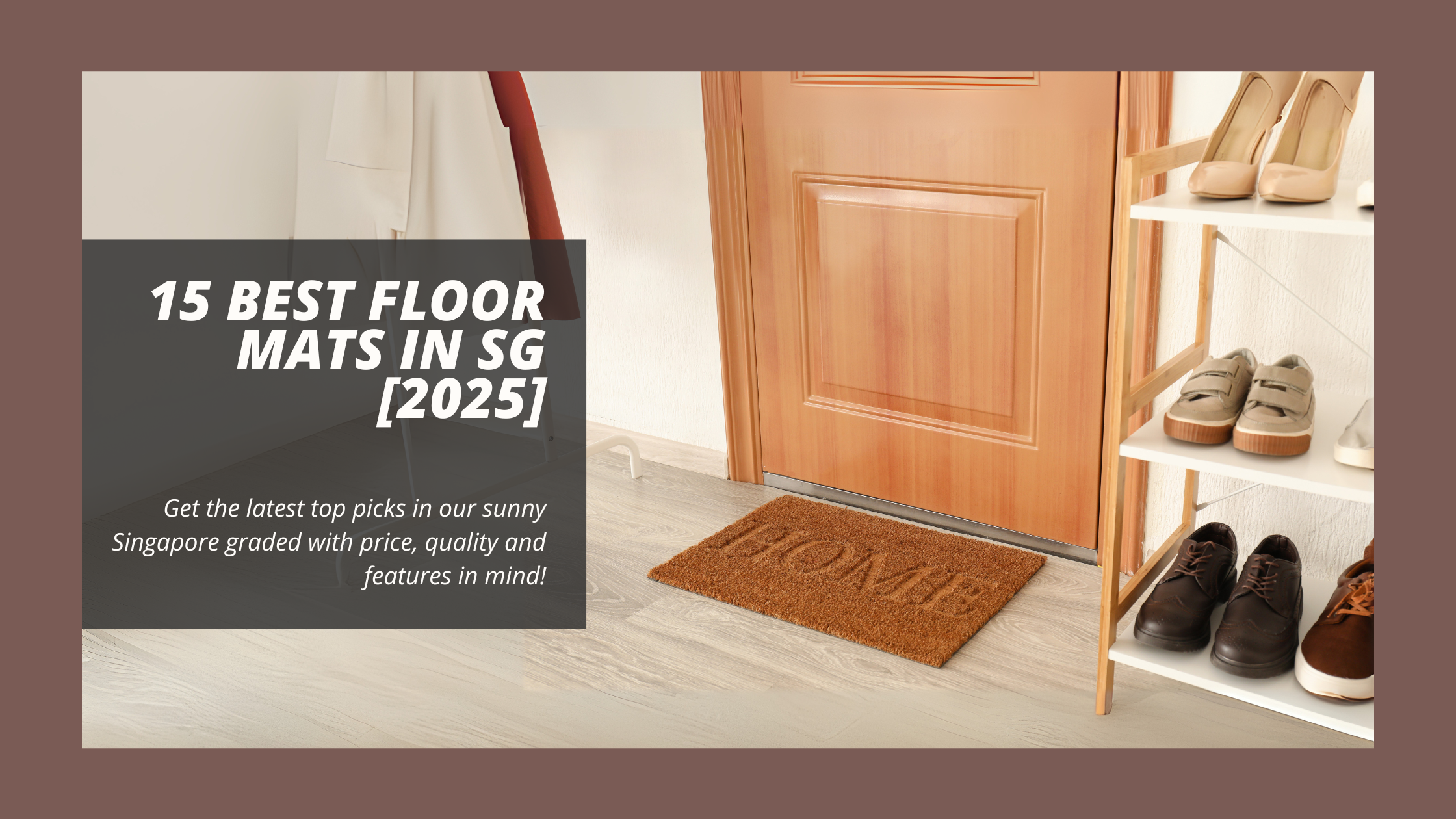 15 Best Floor Mats in Singapore [2025] – Modern Home Singapore