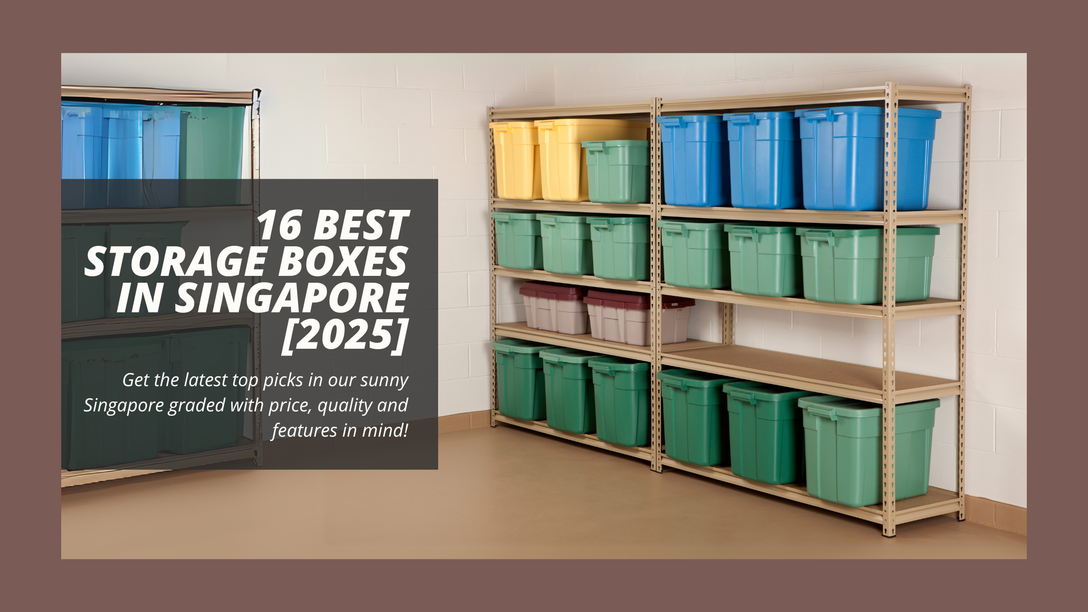 16 Best Storage Boxes in Singapore [2025] – Modern Home Singapore