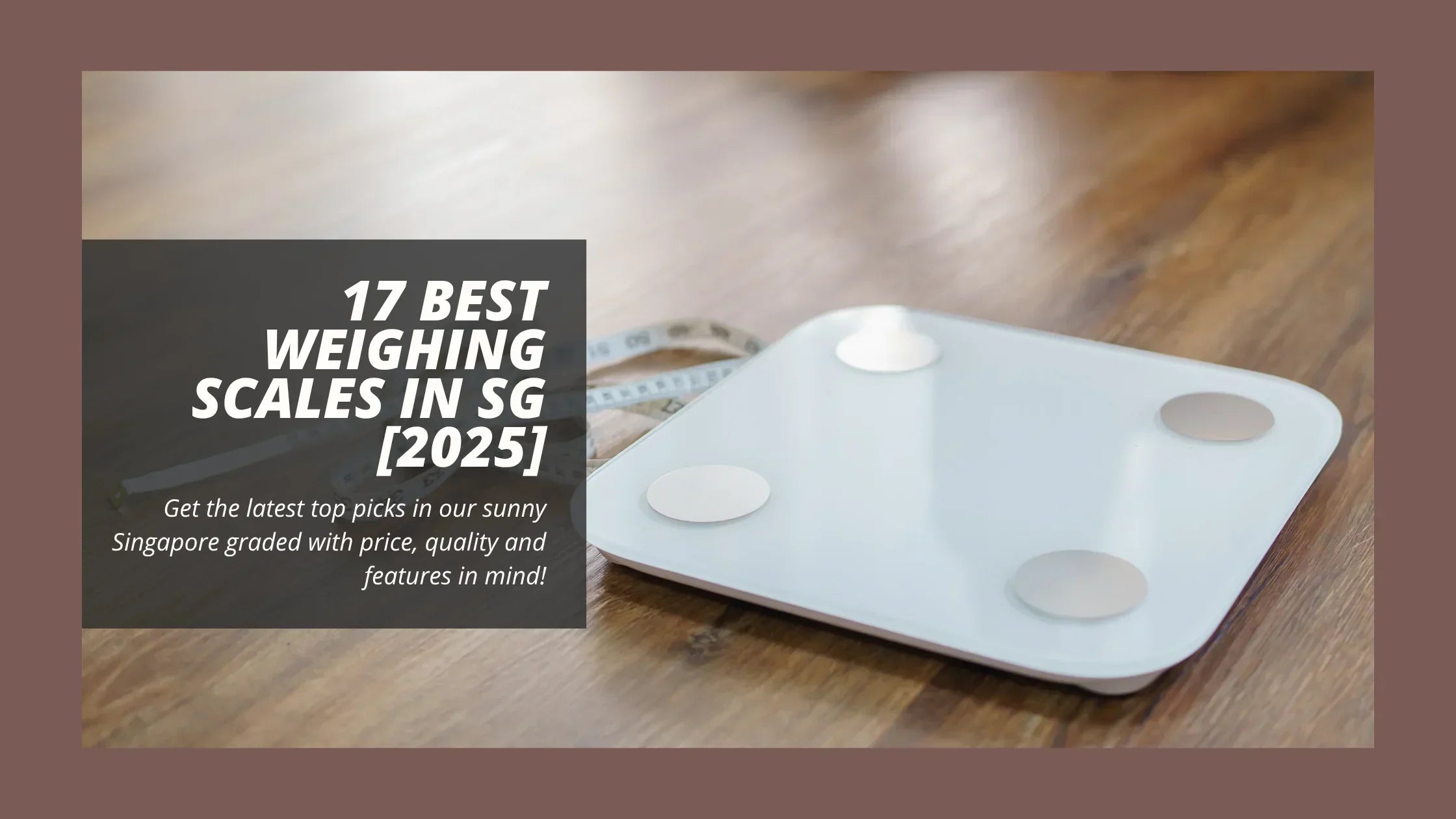 17 Best Weighing Scales In Singapore [2025] – Modern Home Singapore