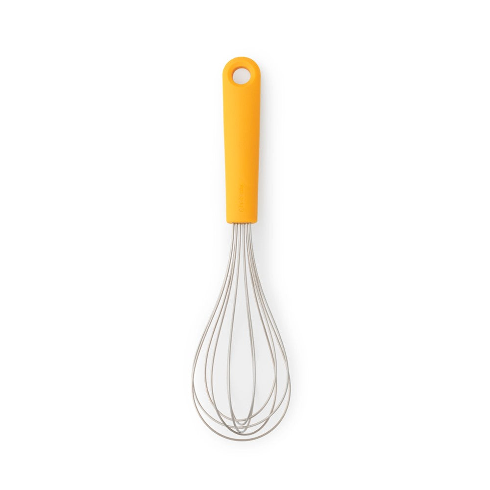 Brabantia Tasty+ Whisk Large Honey Yellow | Plastic | Whisker And Mixer ...