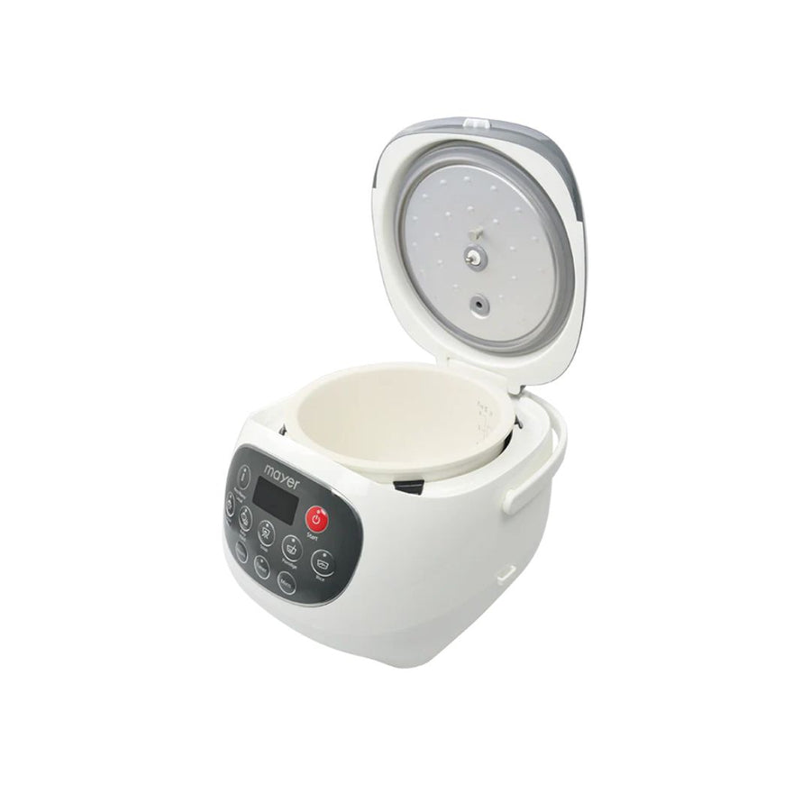 Mayer Rice Cooker With Ceramic Pot 0.8L / 1.1L White | Plastic ...