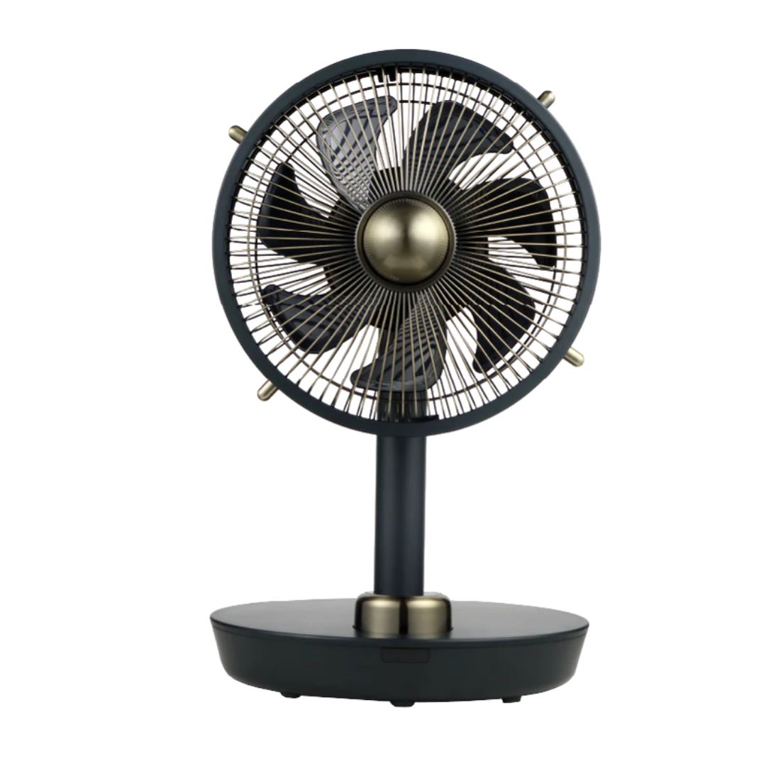 Mistral 8" Metal Table Fan Black | Metal | 12 Speeds | Left & Right ...