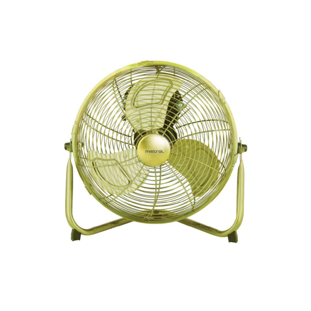 Mistral Power Fan 12" / 16" Copper Gold | Metal And Copper | 3 Speed ...