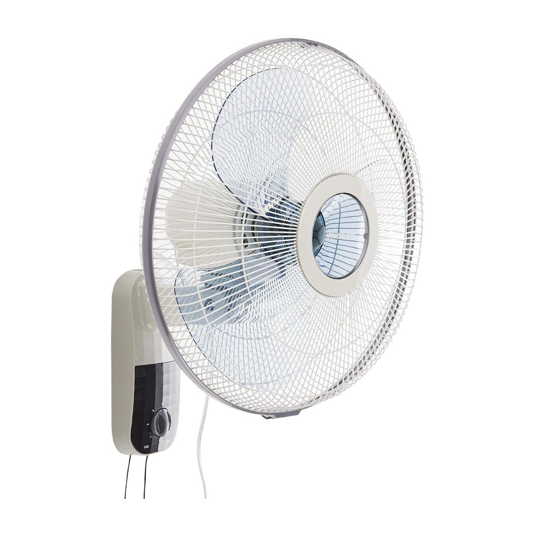Mistral 16" Wall Fan Grey | Acrylonitrile Butadiene Styrene | – Modern ...