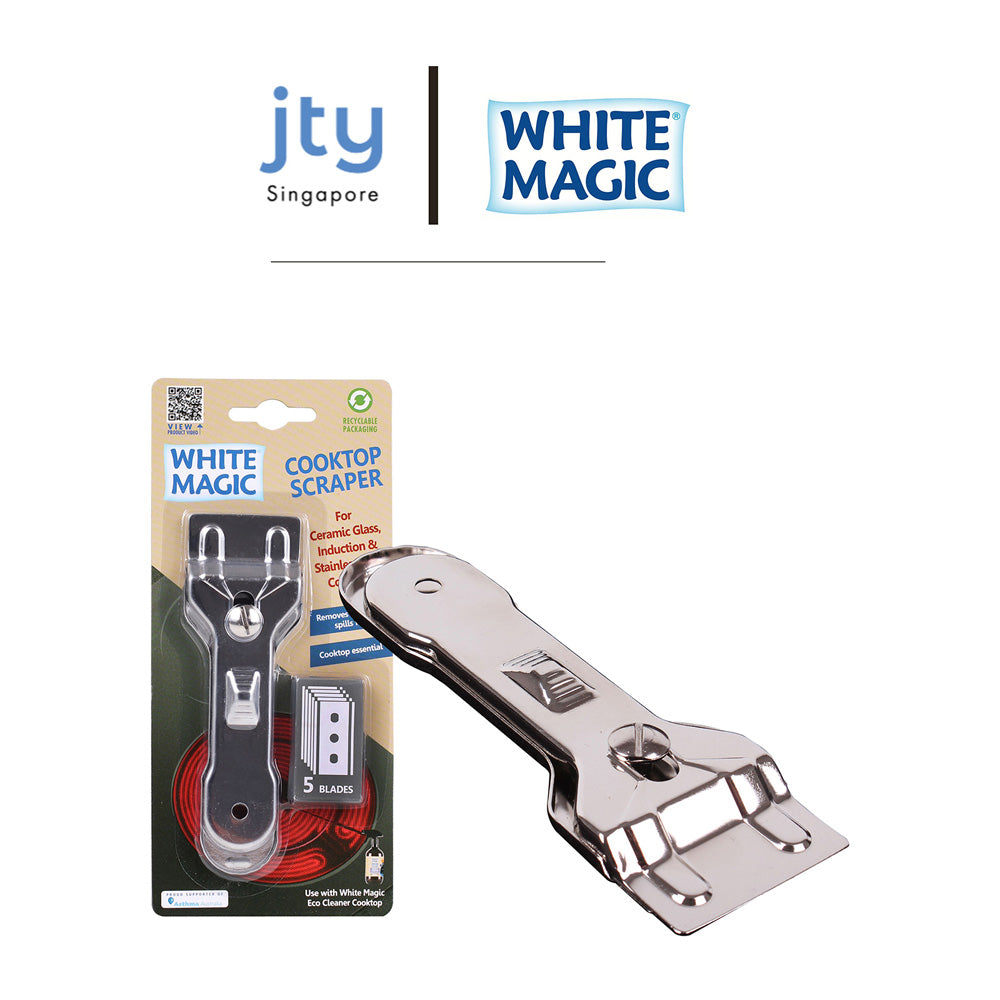 White Magic Cooktop Scraper – Modern Home Singapore