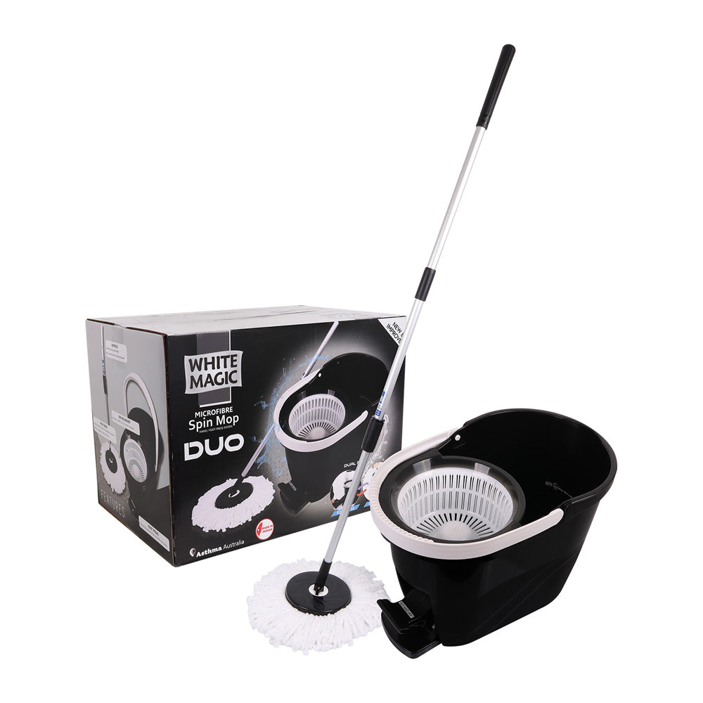 White Magic Spin Mop Duo – ModernHome SG