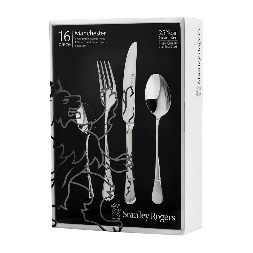 STANLEY ROGERS Manchester 16 Piece Cutlery Set | Modern Home SG ...