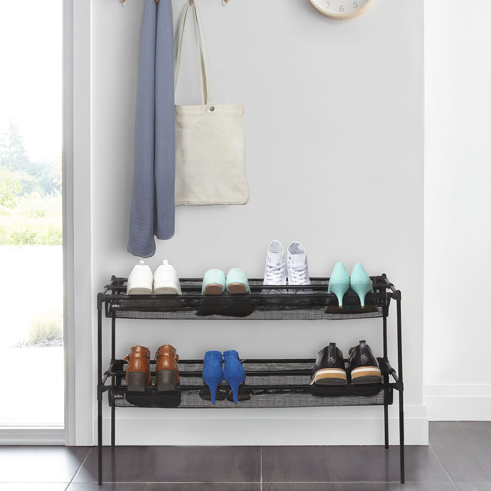 UMBRA Shoe Sling 2-Tier Shoe Rack | Modern Home SG – ModernHome SG