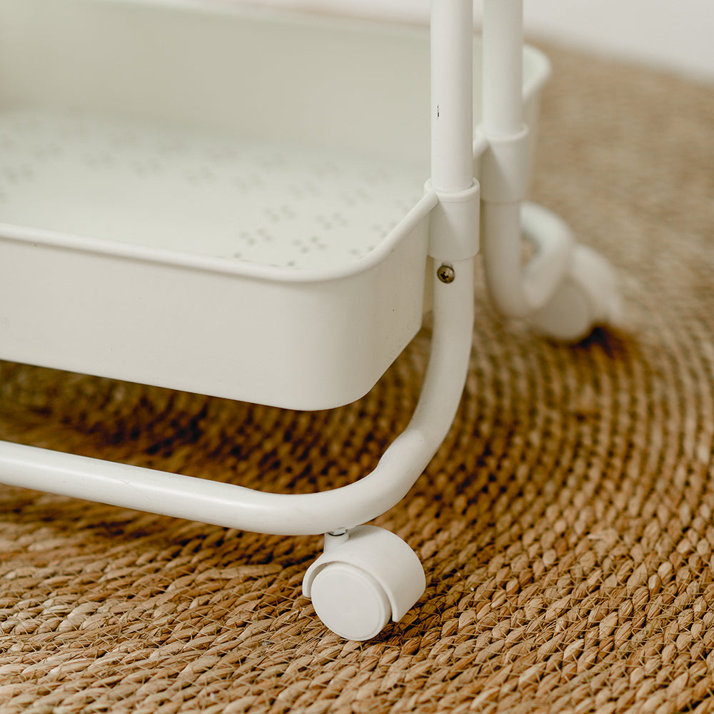 RENE Carro Kitchen Utility Trolley, White | Modern Home SG – ModernHome SG